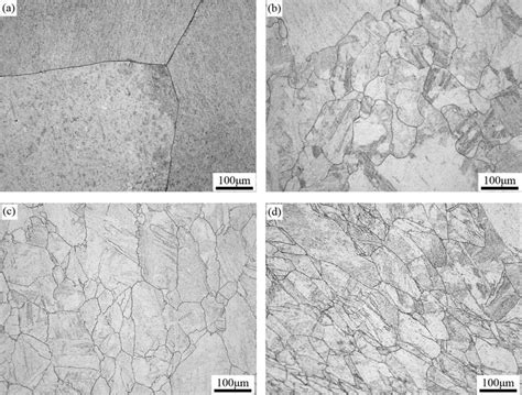 Prior Austenite Grains For Different Strains Of A 0 B 02 C 05