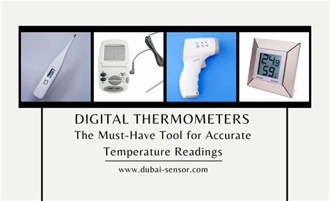 Digital Thermometers The Must Have Tool For Accurate Temperature Readings Dubai Sensor