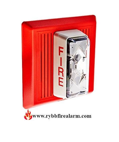 System Sensor Spsrk Wall Speaker Strobe Red