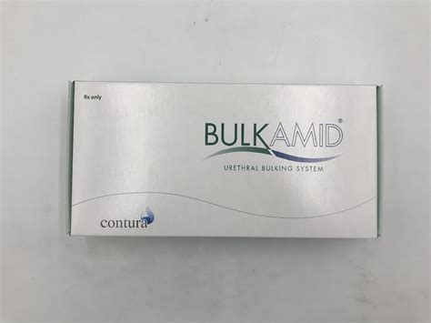 Contura 50050 Bulkamid Urethral Bulking System X Gb Tech Usa