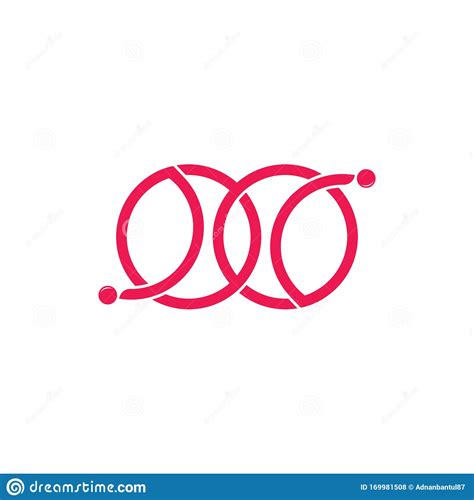 Linked Circle Geometric Line Dots Chain Logo Vector Stock Vector Illustration Of Corporate
