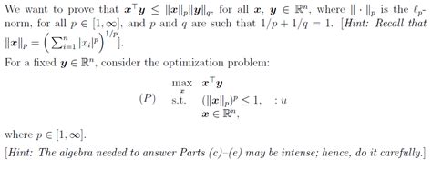 Solved A Is Problem P A Convex Program If Yes Prove Chegg