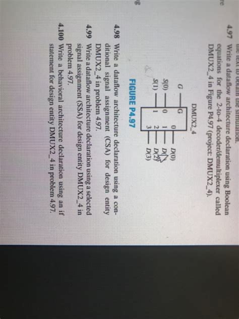Solved Re The Text To Obtain The Simulation 497 Write A