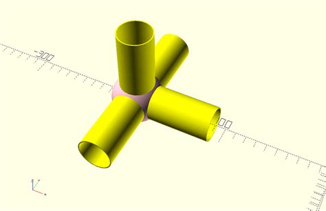 Mr Fix It Multiconnector Modular Mount Pipe Knee U Bend Openscad Csv Free 3d Model On