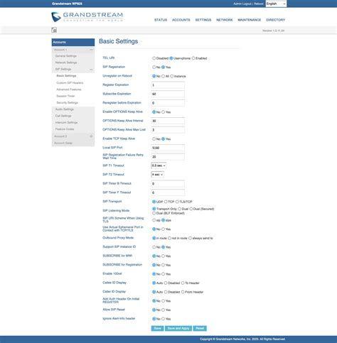 Trouble Registering Grandstream Wp825 Endpoints Freepbx Community Forums