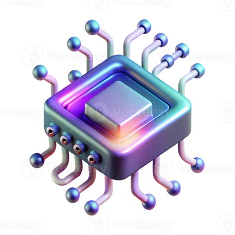 Magnificent Artistic A Single Holographic Microchip Displaying