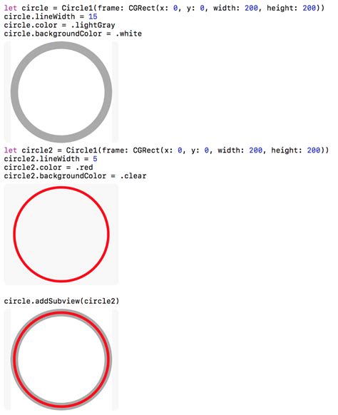 Ios Circles In Swift Cant Get Rid Of Clipping Stack Overflow