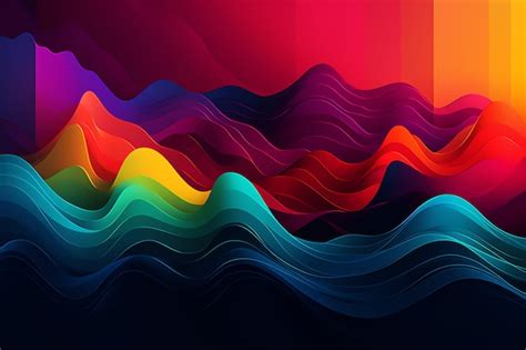 premium photo abstract dynamic gradient background