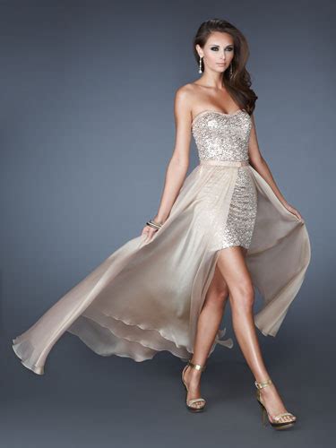 Long Prom Hairstyles High Low Prom Dresses Are In Fashion