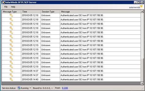 Unable To Set Sftp In Ise 2 3 Cisco Community