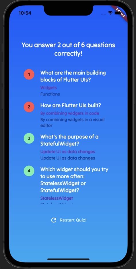 Github Michealmorisflutter Quiz App The Simple Quiz App Built With