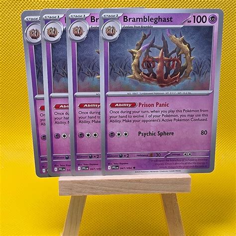 Brambleghast 047094 Lot Pokemon Mercari