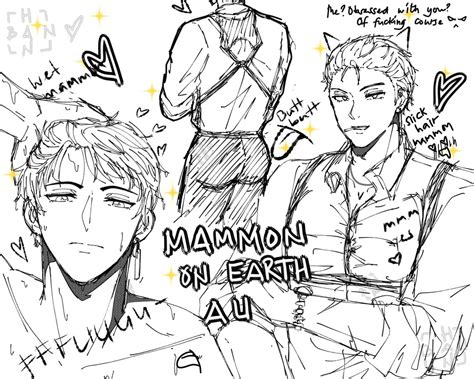 Sketching Mammon Au At Work 🩷 Rwhatinhellisbad