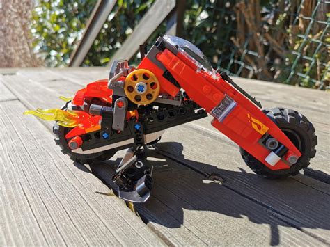 Lego Moc 70675 Kais Katana Bike By Legofever3 Rebrickable Build