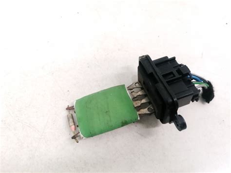 Used Used Heater Resistor Heater Blower Motor Resistor Fiat Panda 2004 Eis01459682 Used