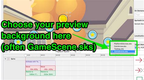 Sprite Kit How To Create Action On Xcode Action Editor Stack Overflow