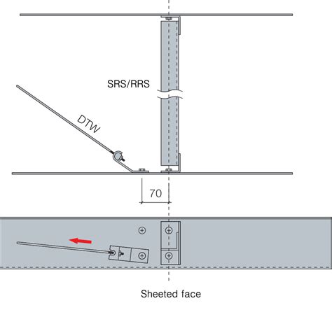 Vertical Cladding Restraint Fixing Details Metsec