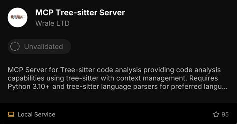 mcp tree sitter server mcp servers · lobehub