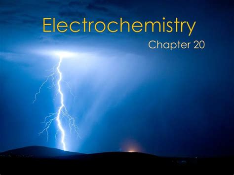 Ppt Electrochemistry Powerpoint Presentation Free Download Id