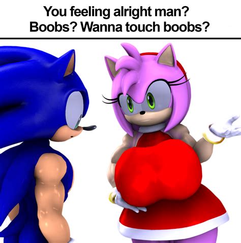 Rule 34 3d Amy Rose Big Breasts Boobs Wanna Touch Boobs English