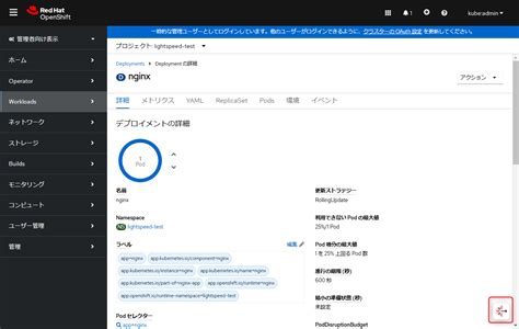 Openshift Lightspeedを試してみた 株式会社アルファー・コミュニケーションズ ソフトウェア製造・開発・販売