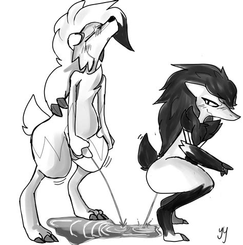 Rule 34 Anthro Bodily Fluids Crouching Digitigrade Duo Female Generation 5 Pokemon Generation