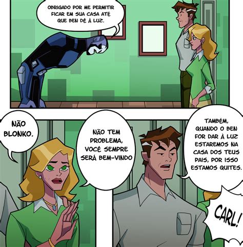 Kikuharu Nakamura Ben Mom Short Comic 2 Ben 10 X Rook Portuguese
