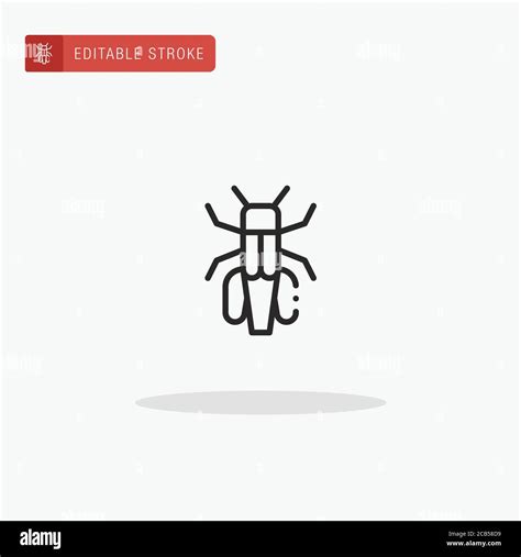 Grasshopper Icon Vector Grasshopper Icon For Presentation Stock Vector