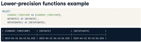 Functions For Manipulating Data In Sql Server