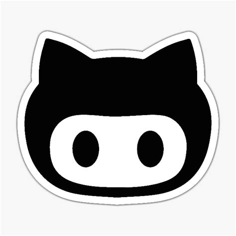 Github Head Sticker SwagSticker Com