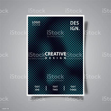 하프톤 추상 텍스처 미래 지향적 커버 다크 컬러 배경 템플릿 벡터 디자인 0명에 대한 스톡 벡터 아트 및 기타 이미지 0명 광고 그라데이션 Istock