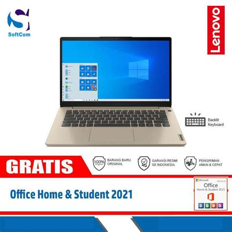 Jual Lenovo IdeaPad Slim ALC KT HQID Notebook AMD Ryzen U GB GB SSD Win