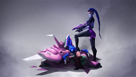 My D Va And Widow Fanart Via R Overwatch Ow Highlights