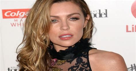 Abbey Clancy Suffers Nip Slip In Sheer Dress At Britain S Next Top