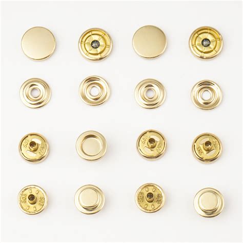 125mm Gold Brass Snap Button 503 Clothing Accessories