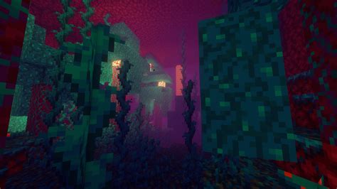 The Nether Looks Amazing With Shaders R Minecraft