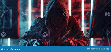 Cybersecurity Breach Illustration Of Unauthorized Access To Computer
