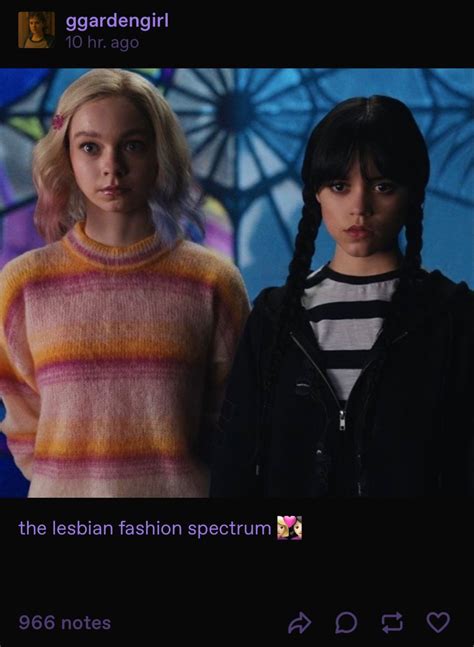 Wednesday Addams Netflix Show Enid Sinclair Wenclair Wlw Sapphic Lesbian Wednesday Memes