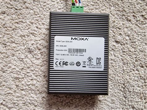Moxa Eds 205 Industrial Fast Ethernet Switch Kaufen Auf Ricardo