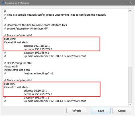 Router 1 Configuration Router 1 Configuration
