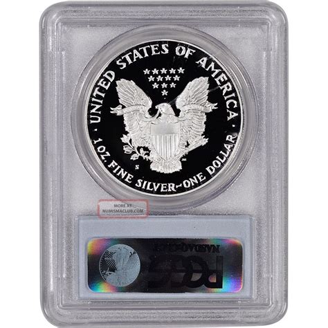 1992 S American Silver Eagle Proof Pcgs Pr69 Dcam