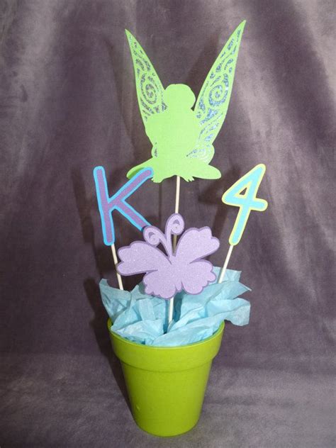 Tinkerbell Centerpiece Tinkerbell Party Th Birthday Parties Tinkerbell