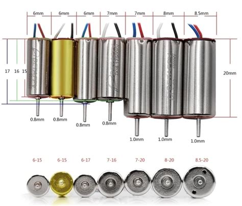 Betafpv Cetus Motor Accessories 7x16mm 19000kv Brushed Motors With Jst