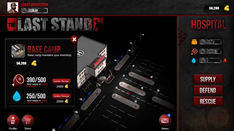 Zombie Apocalypse Game Gui Behance Behance