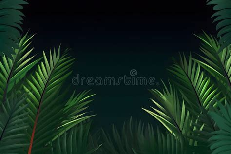 Tropical Plants Background Neural Network Ai Generated Stock Image Image Of Environment Tree