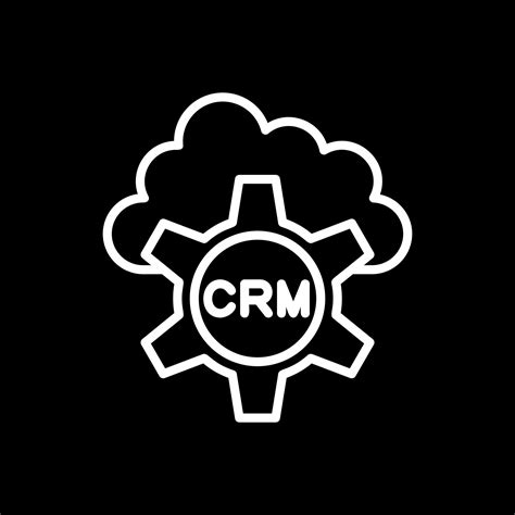 Crm Vector Icon Design 20607898 Vector Art At Vecteezy