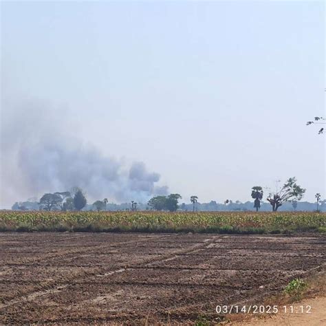 ရေစကြို မြေတော်ရွာကို စစ်တပ်က ၂ ရက်ဆက်တိုက် မီးရှို့ဖျက်ဆီးနေ၊ တောင်သာ တွင်လည်း စစ်တပ်က စက်တပ