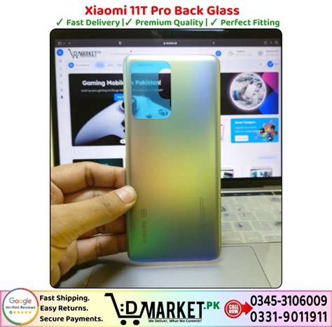 Xiaomi T Pro Back Glass Exclusive