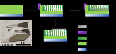 Sample Preparation Schematic A Highly Doped Gan Layer Was