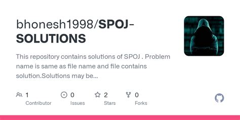 github bhonesh1998 spoj solutions this repository contains solutions
